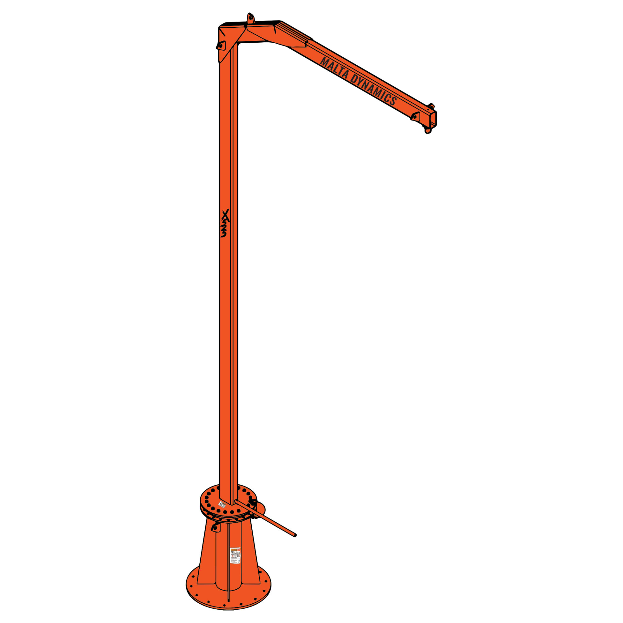 X525: Floor Mounted Anchor | Malta Dynamics