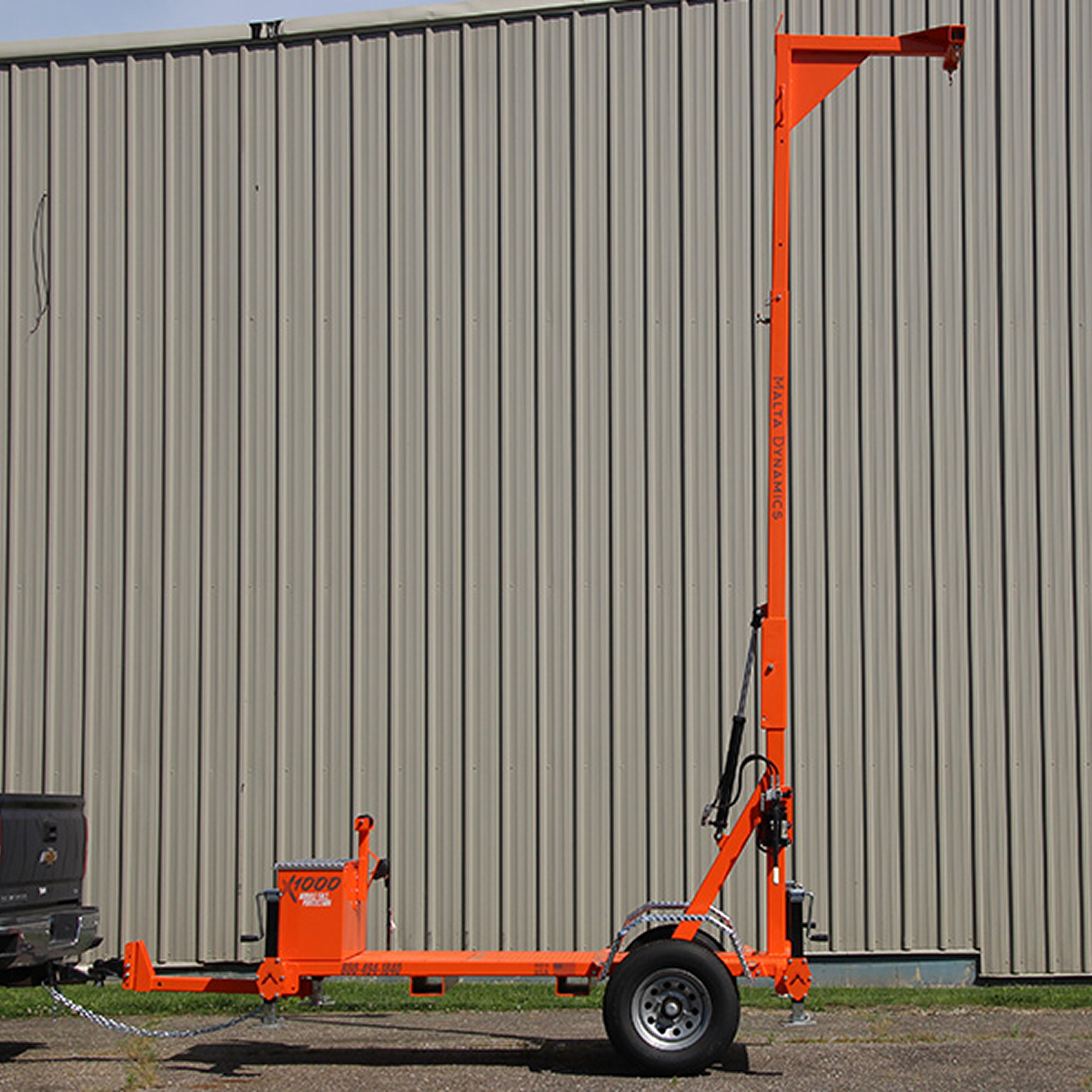X1000 | Towable Mobile Fall Protection Trailer | Malta XSERIES – Malta ...