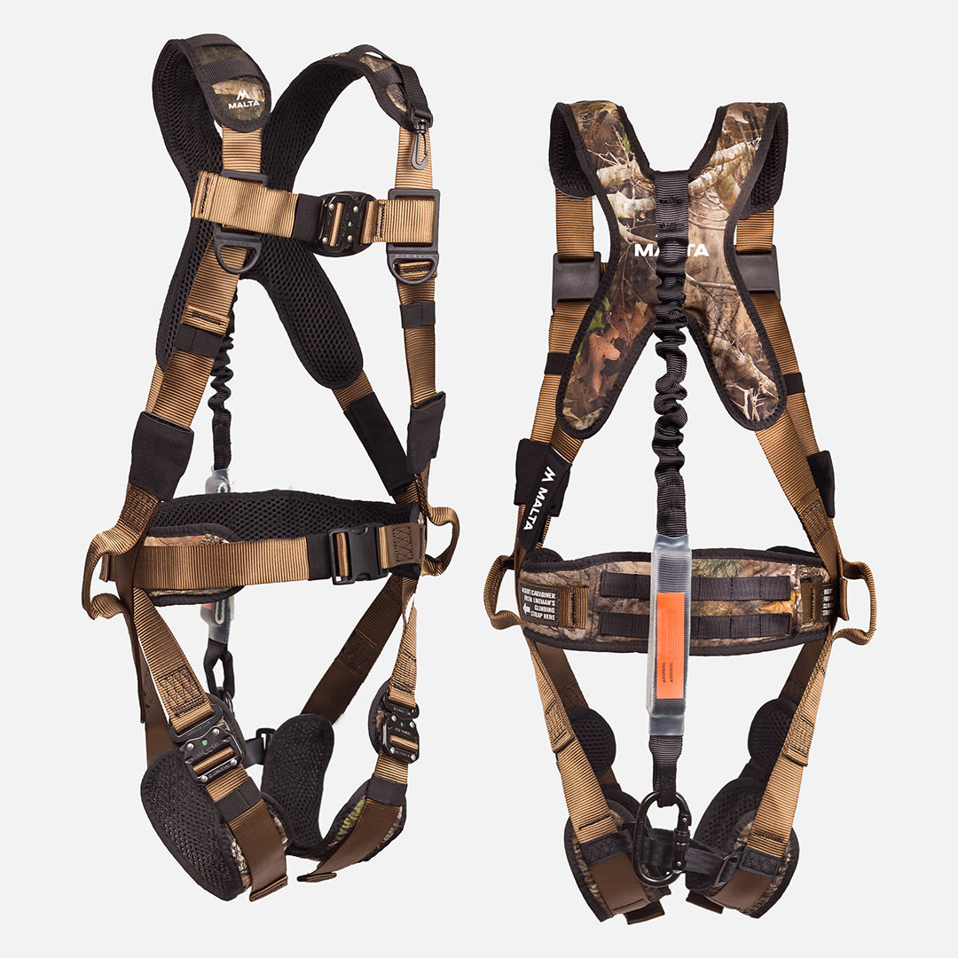 Most comfortable traditional safety harness for hanging sticks/stands ...
